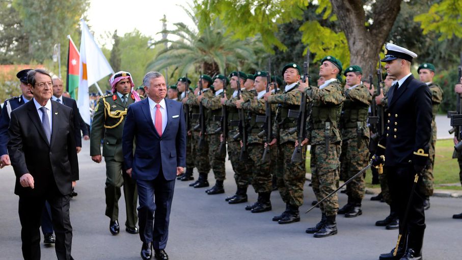 King Arrives in Cyprus for Trilateral Jordanian-Cypriot-Greek ...