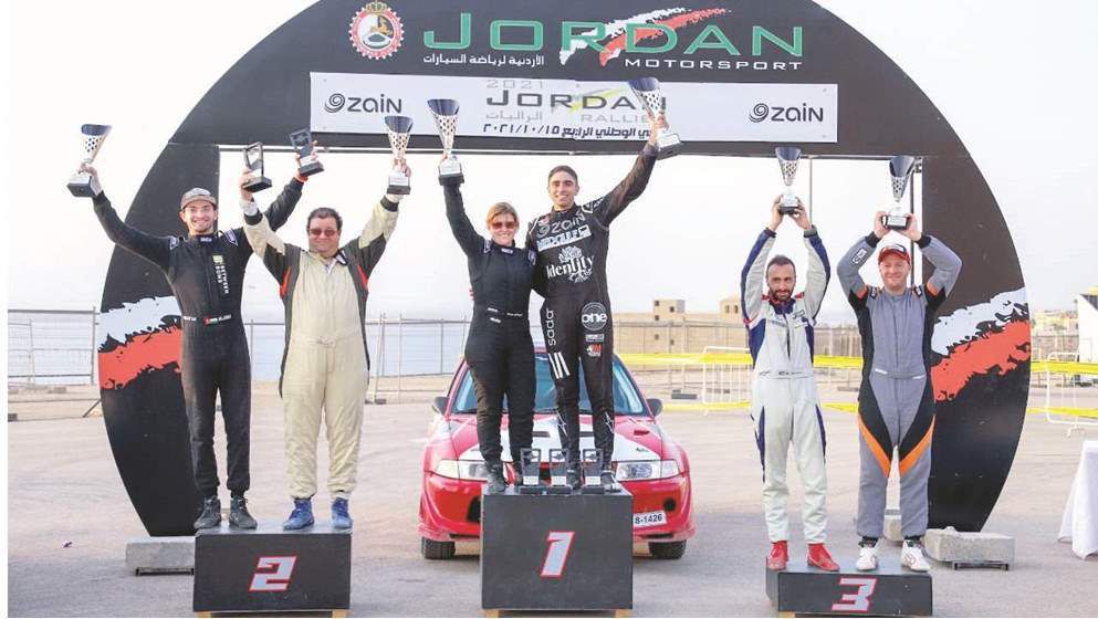 Jwehan wins final round of Jordan Rally Championship...