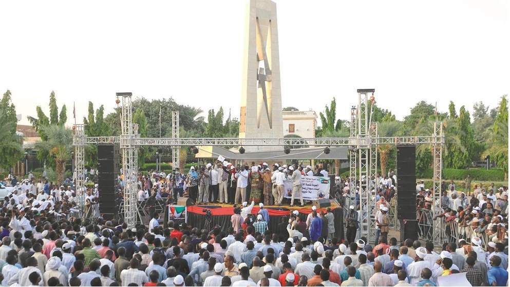 Rival Sudan camps urge peaceful protests as tensions rise... Rival Sudan camps urge peaceful protests as tensions rise...
