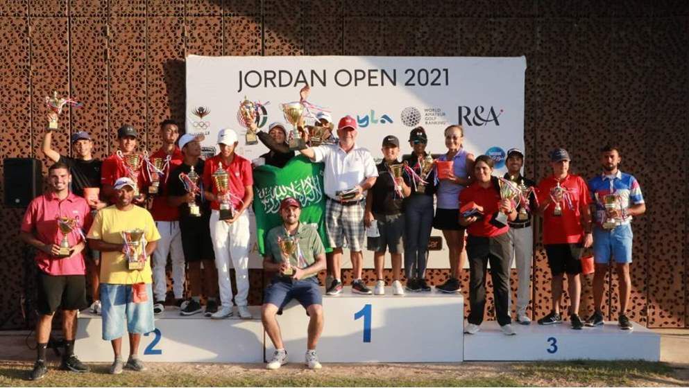 Saudi Saud Al-Shareef wins 2021 Jordan Open tournament...