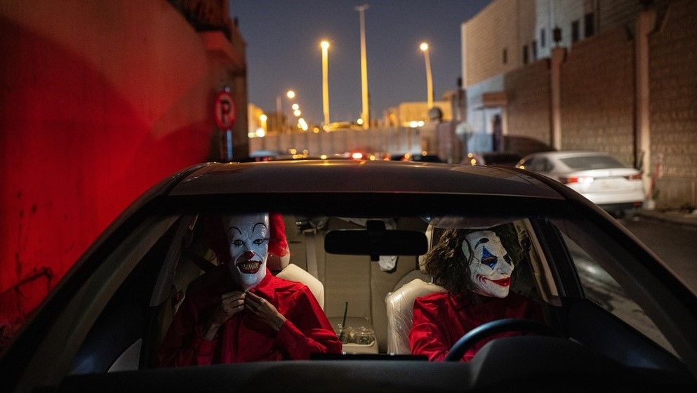 A once-banned holiday is now haunted by masked monsters...