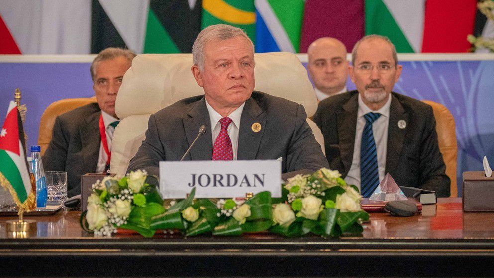 King returns to Jordan after attending Cairo Summit for Peace...