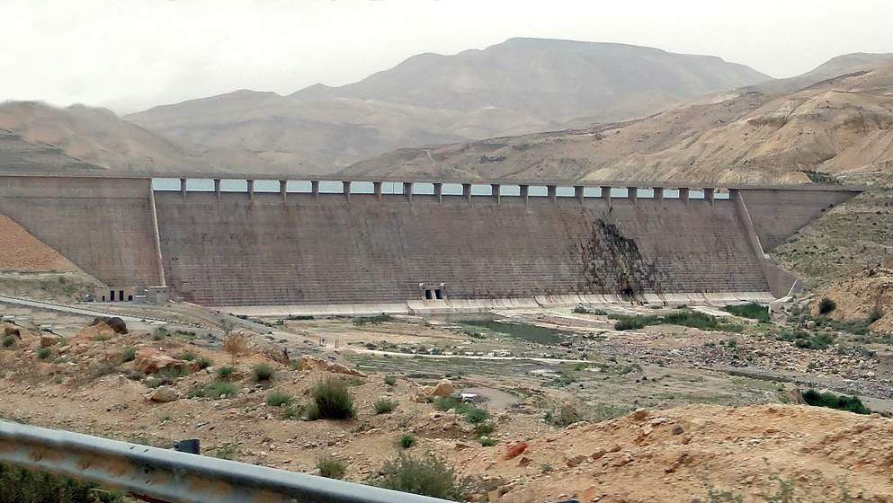 Encouraging amount of water in dams after first rain...