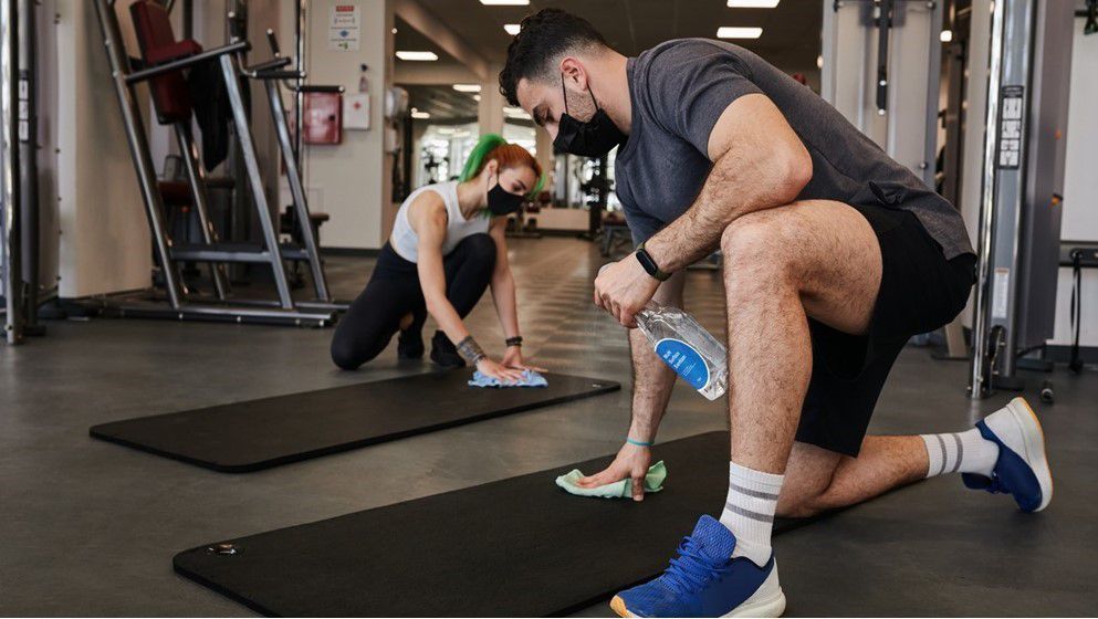 Skin infections from the gym...