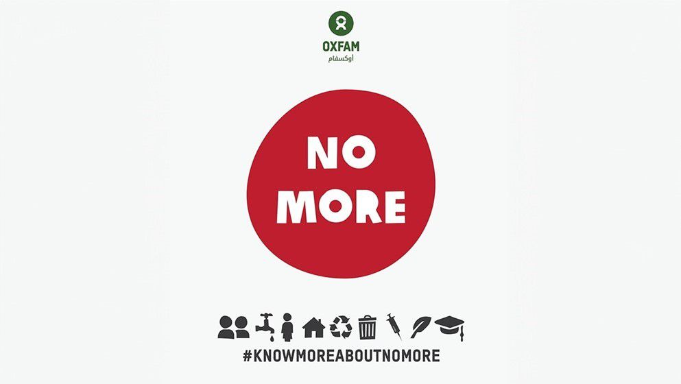 Oxfam Launches 'NO MORE Campaign'...