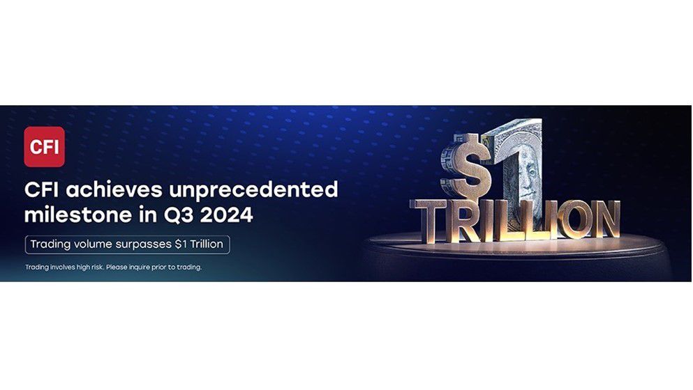 CFI Sets New Milestone as Trading Volume Surpasses $1 Trillion...