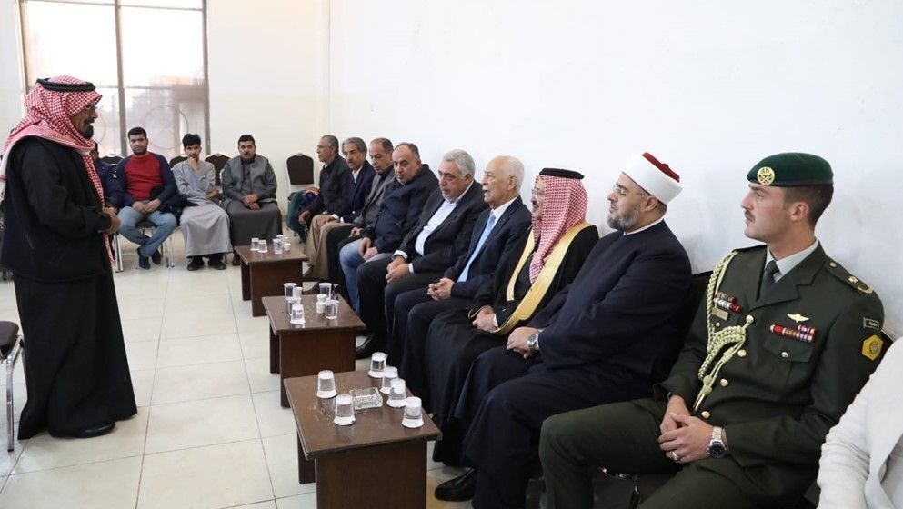 On behalf of the King and the Crown Prince, Issawi offers cond...