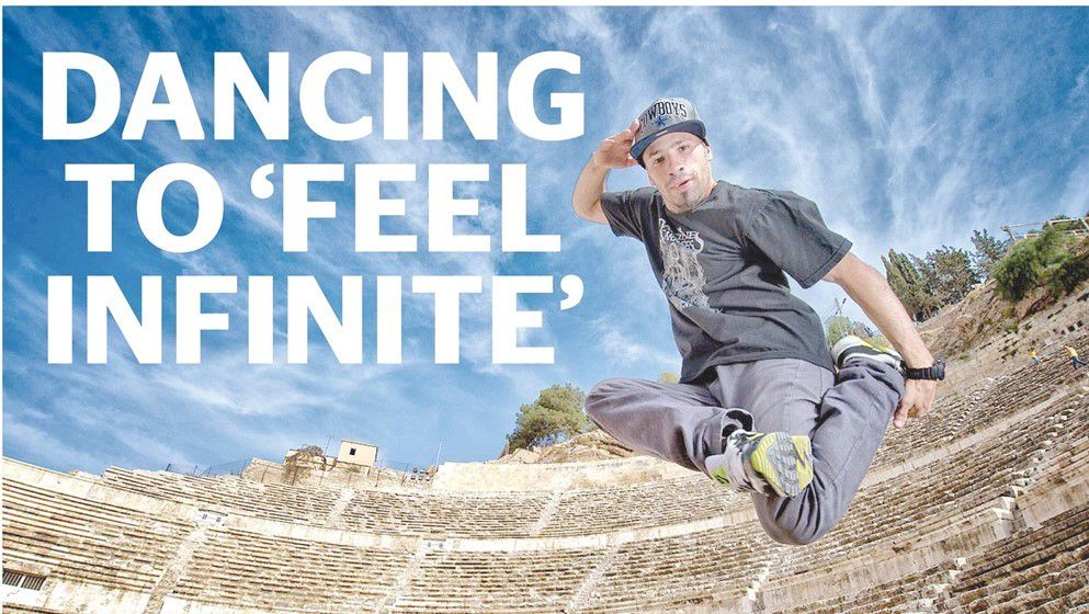 Dancing to ‘feel infinite’...