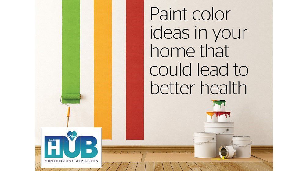 Paint color ideas in your home that could lead to better healt...
