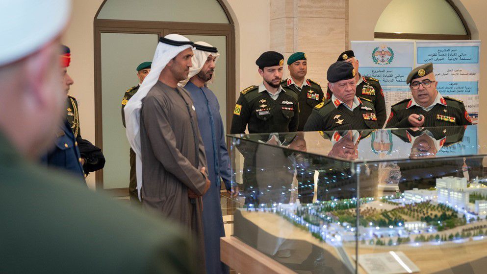 King inaugurates new JAF headquarters...