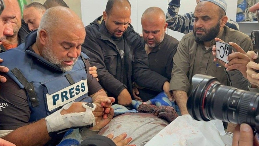 Wael Dahdouh bids farewell to son lost in Israeli airstrike...