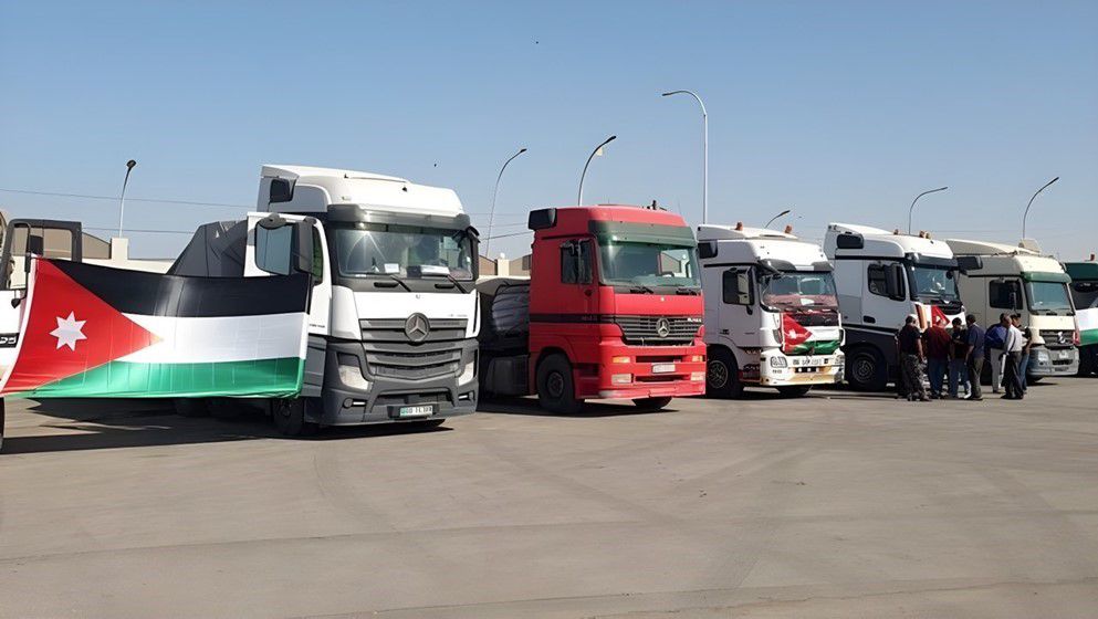 Jordan facilitates entry of 26 WFP trucks into Gaza...