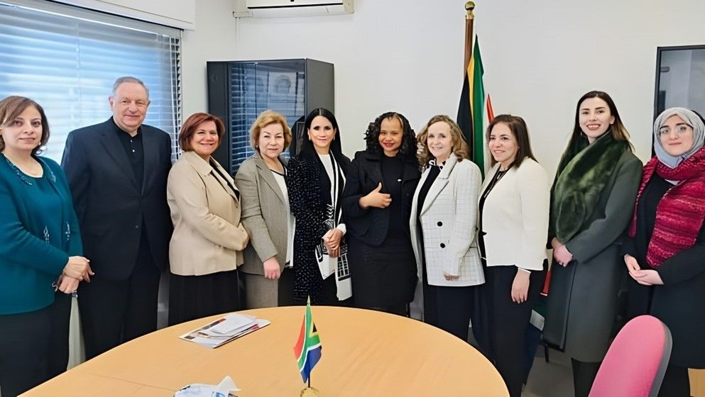 ARDD visits South African Embassy in Jordan to show solidarity...