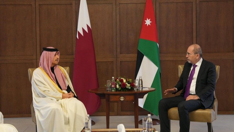 Foreign Minister Holds Expanded Talks with Qatari Prime Minist...