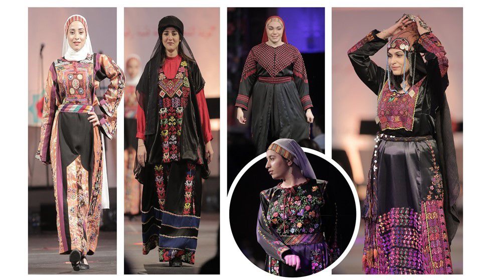 Fashion show presents 54 Jordanian, Palestinian thobes...
