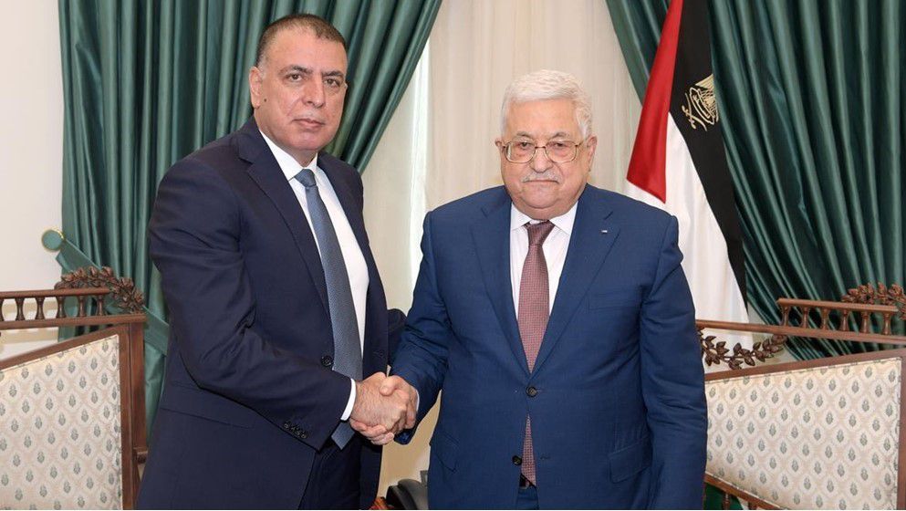 Palestinian president receives interior minister...