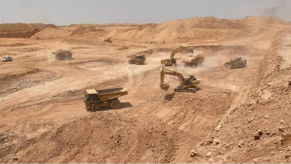 Shidiya mine processes record phosphate quantities...