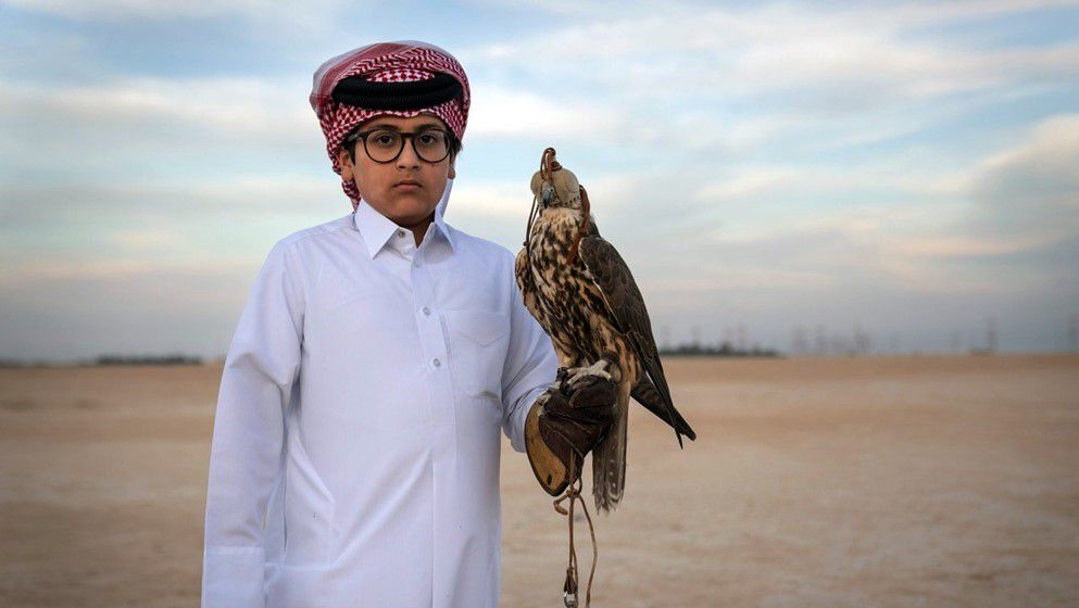 In Qatar, the ancient sport of falconry gets some upgrades...