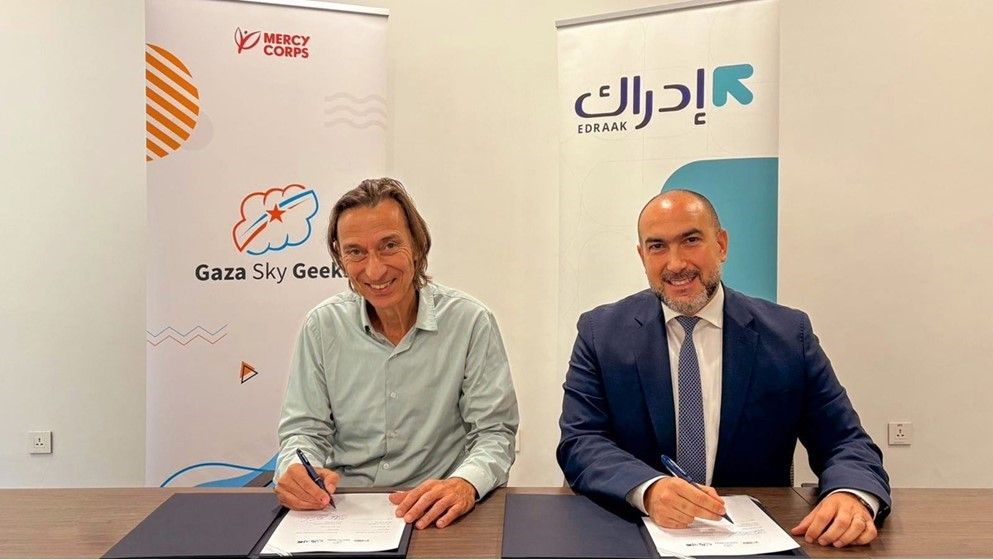 Gaza Sky Geeks, Edraak Partner to Empower Palestinian Youth wi...
