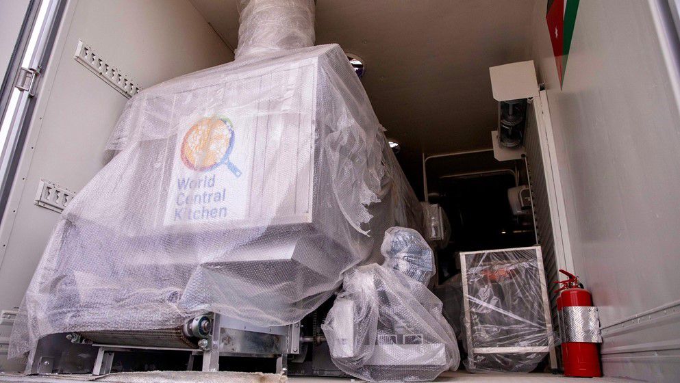 Jordan sends mobile bakery with high production capacity to Ga...