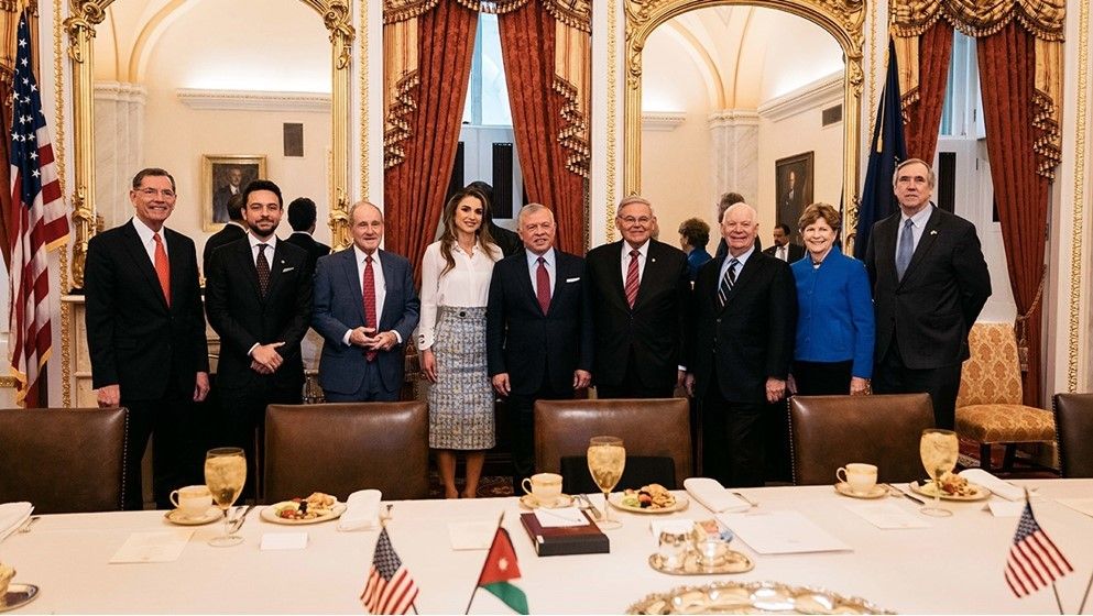 King meets Senate committees on second day at US Congress...