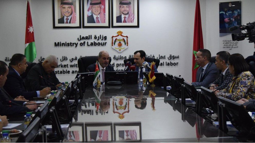 Jordan, Morocco discuss vocational training cooperation...