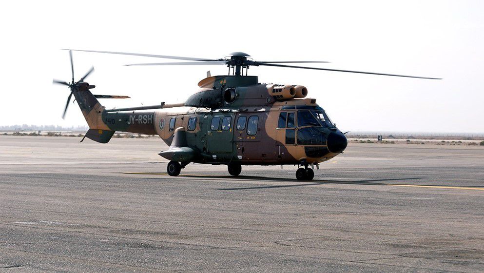 Jordanian helicopter carries PA delegation to Aqaba security s...