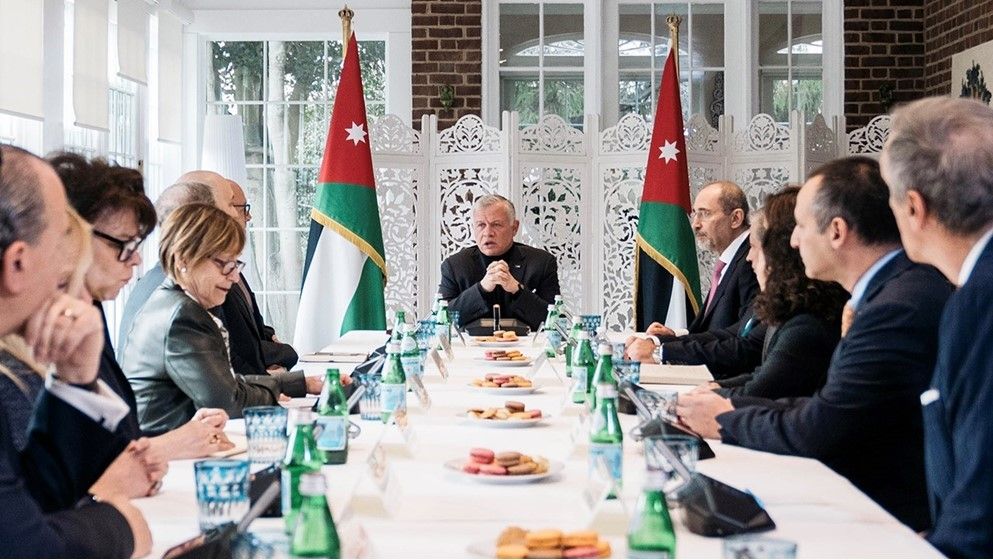 King meets representatives of international, US Jewish organiz...