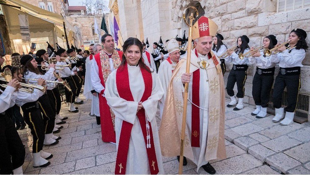 Palestinian Sally Azar makes history as first female pastor in...