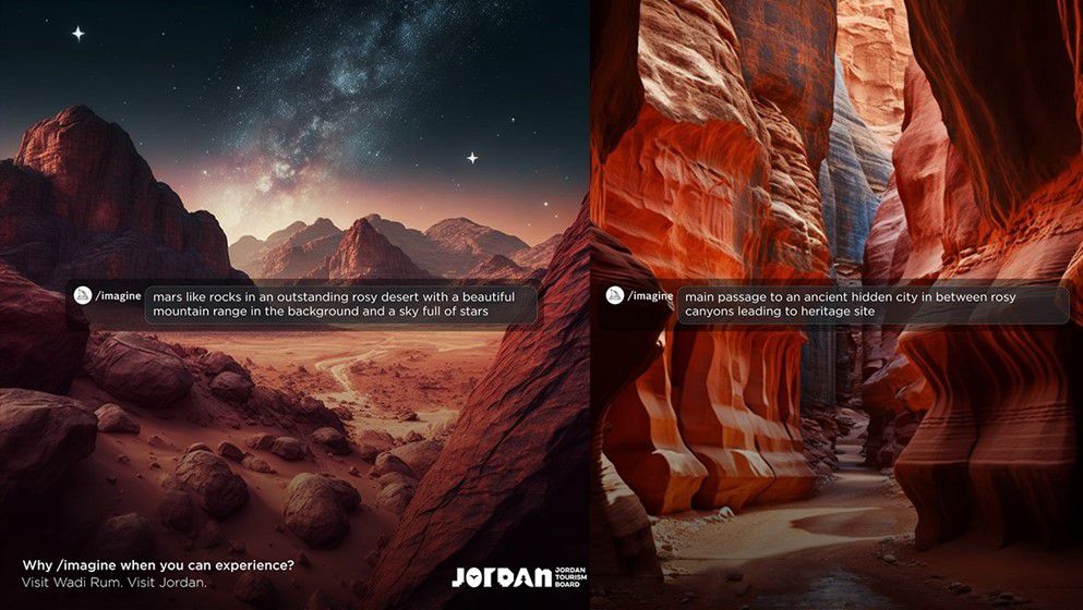 JTB smartly uses trend of AI generated images in a new campaig...