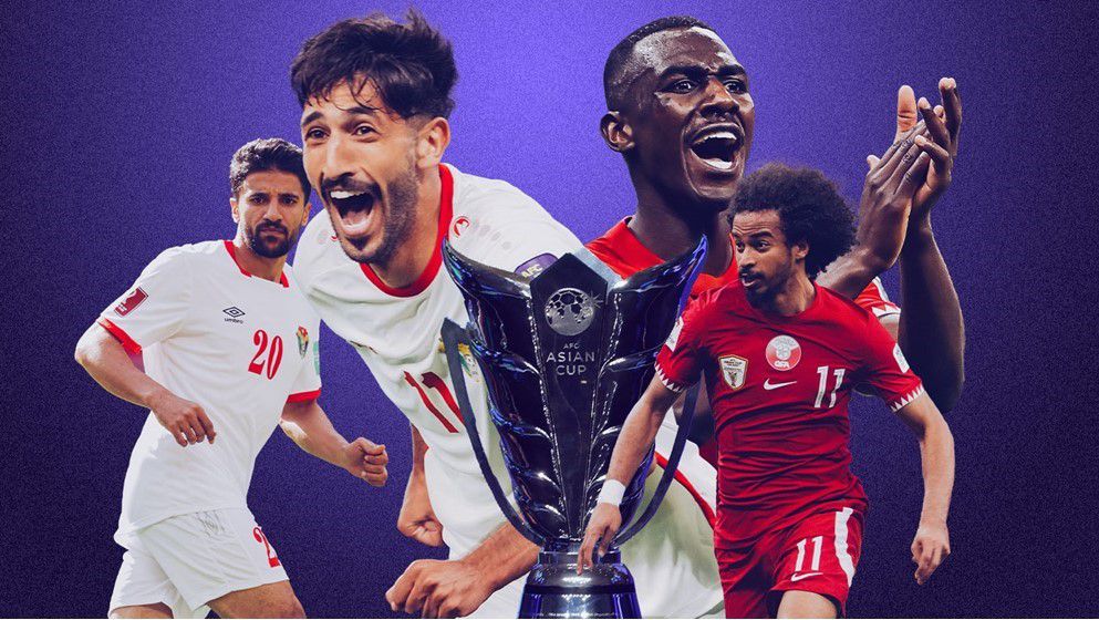 Jordan vs Qatar: Qatar's Akram Afif scores a goal, 0-1...