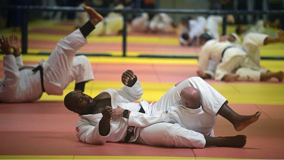 French judo giant Riner dreaming of Paris gold...