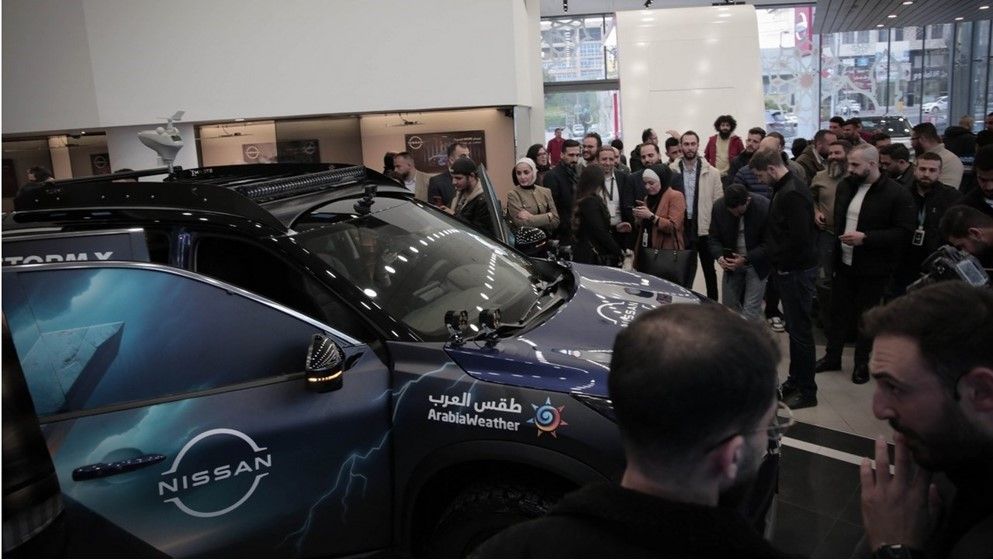 Nissan Jordan and ArabiaWeather launched Storm X...