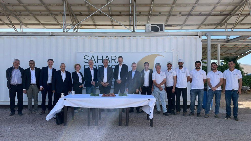 Sahara Forest Project celebrates a new milestone in Jordan...