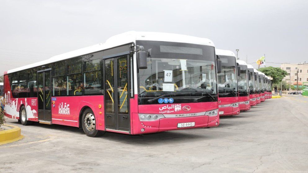 Launch of a Rapid Transit Bus Route Between Madaba and Amman...