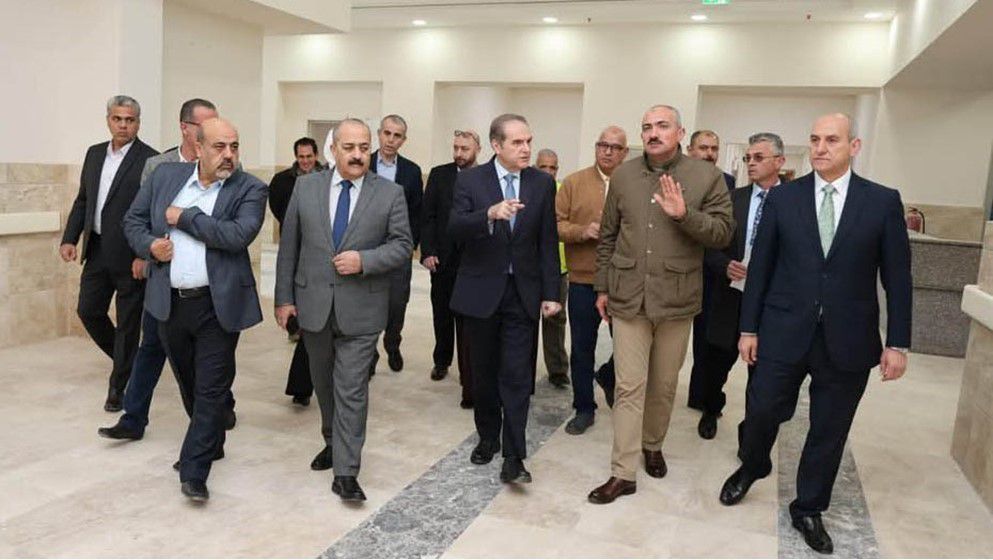 Minister of Health Visits New Princess Basma Hospital Project...