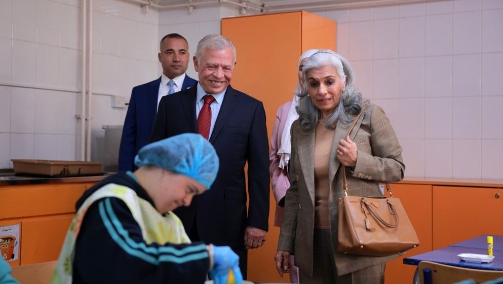 The King Visits the Baniyat Center for Special Education...
