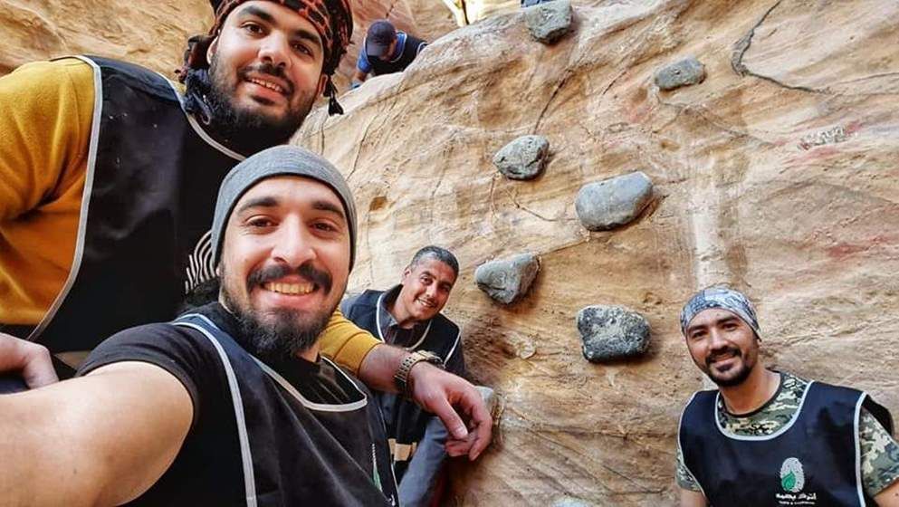 Meet the volunteers equipping trails across Jordan...