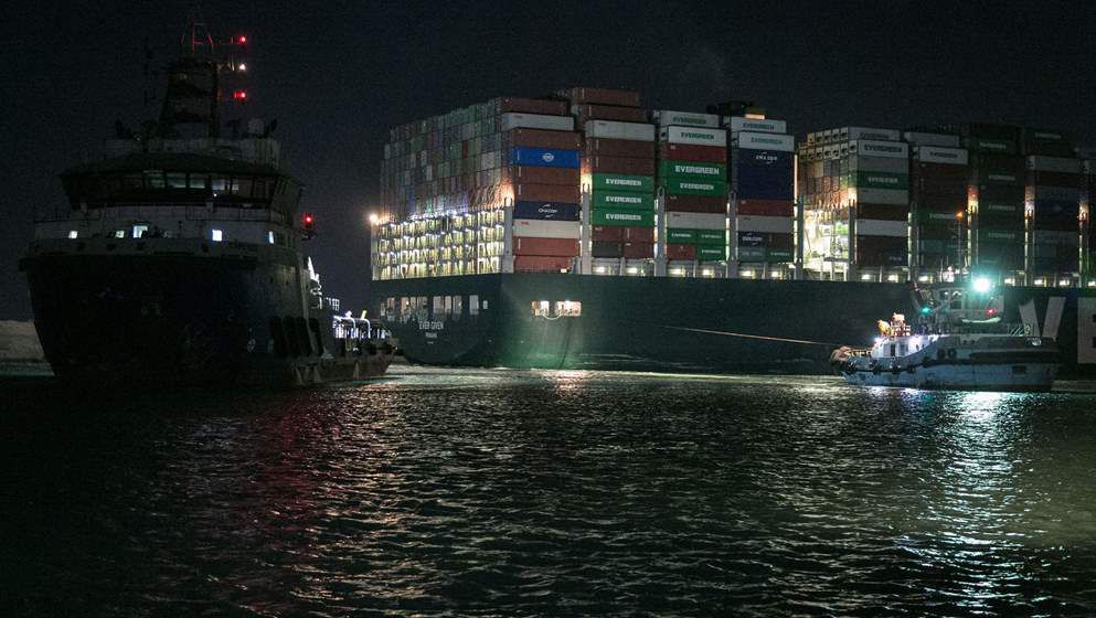 Suez Canal to allow two Ever Given crew members to go home...