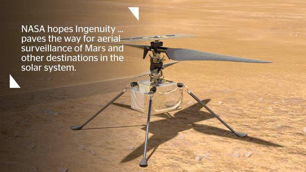 NASA to test Mars helicopter...