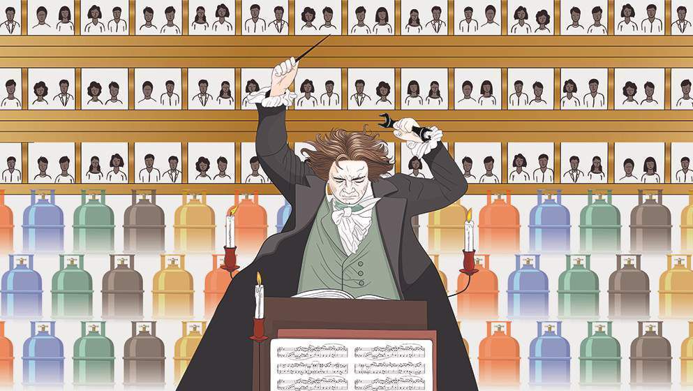 Appreciating Beethoven… while buying gas...