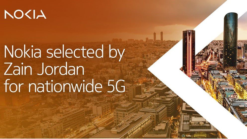 Nokia, Zain Jordan to partner for nationwide 5G rollout...