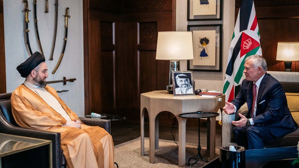 King receives head of Hikma National Movement in Iraq...