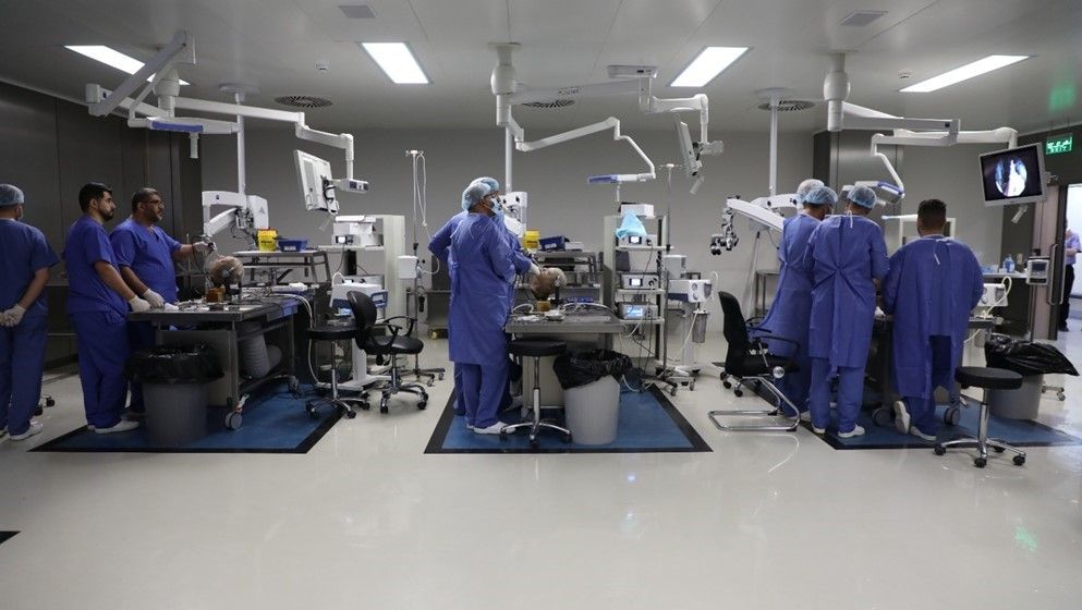 Microsurgical Anatomy Lab at Applied Science University Receiv...