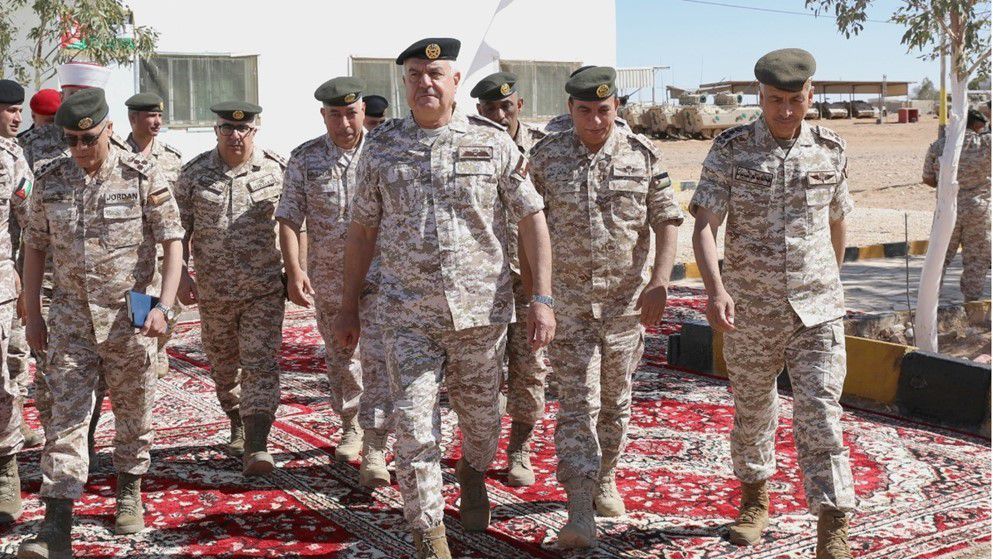 Army chief visits number of military units...