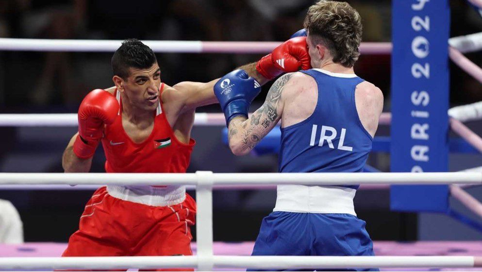 Boxer Obadah Al-Kasbeh qualifies to round 16 at Paris Olympics...