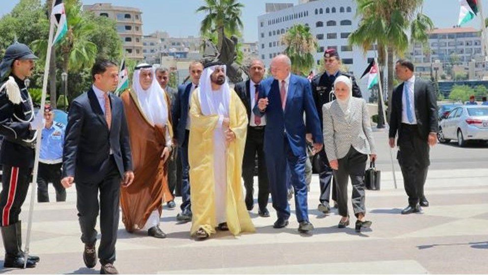 Speakers of Jordan’s Senate and the Arab Parliament Discuss Jo...