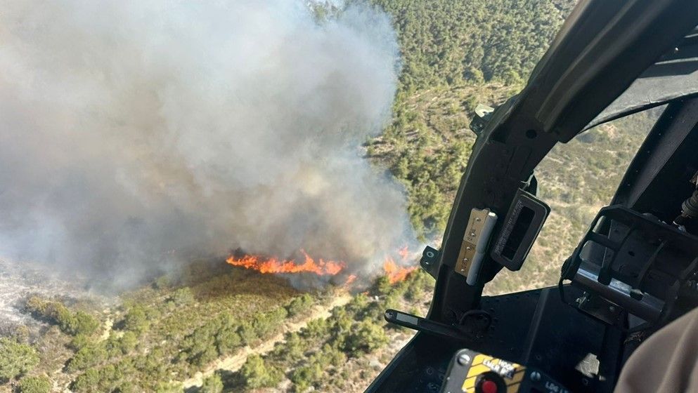 Royal Jordanian Air Force Continues Firefighting Operations in...