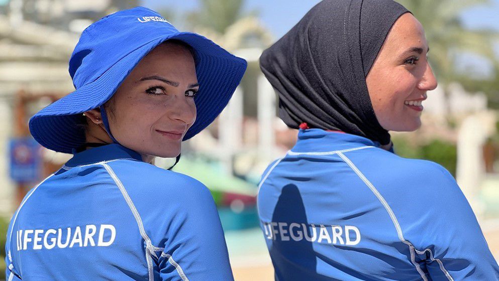 What it takes to be a female lifeguard...