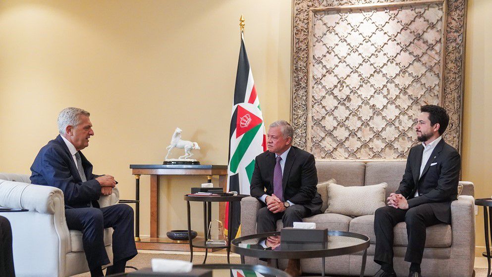 King receives UNHCR commissioner...